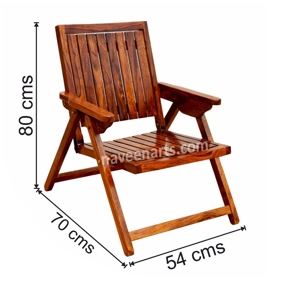 Foldable wooden chairs store