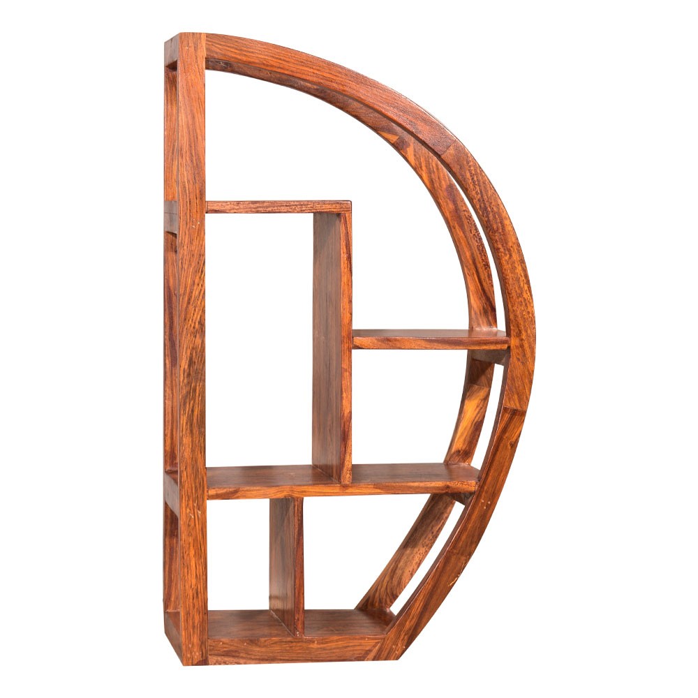 buy Moon Wooden Bookshelf online in india